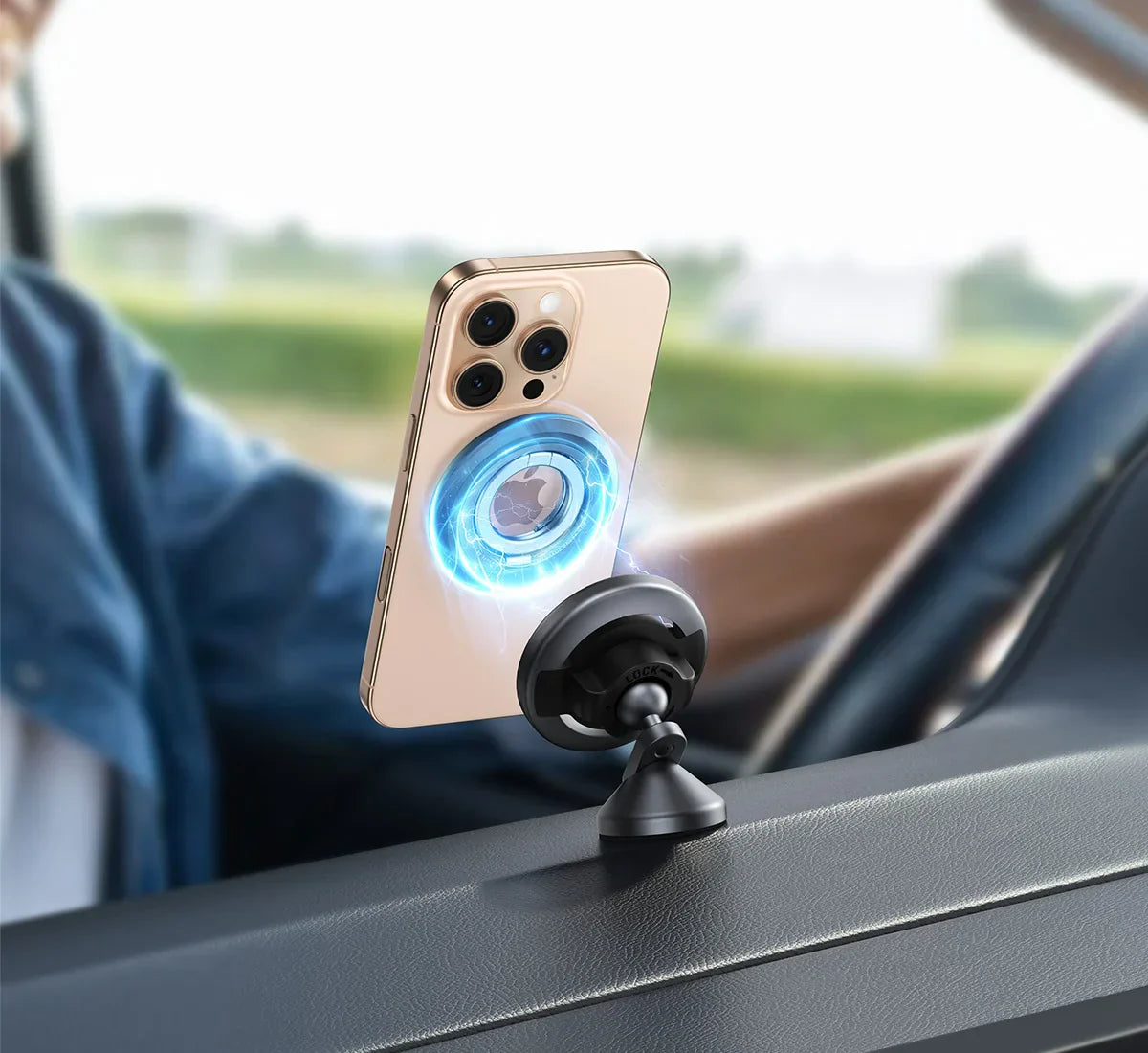 Ideal Partner for MagSafe Car Mounts